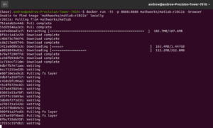Using Matlab through Docker – Case MRI